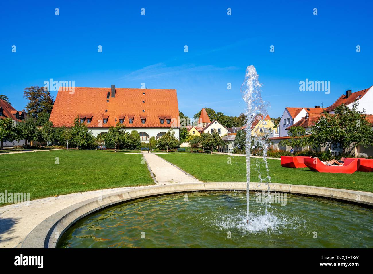 Maltese Garden, Amberg in der Oberpfalz, Bavaria, Germany Stock Photo ...