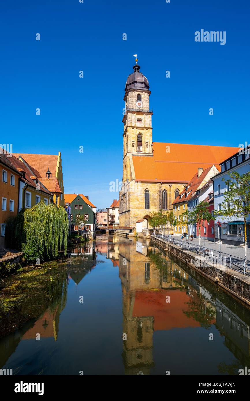 Church in Amberg in der Oberpfalz, Bavaria, Germany Stock Photo - Alamy