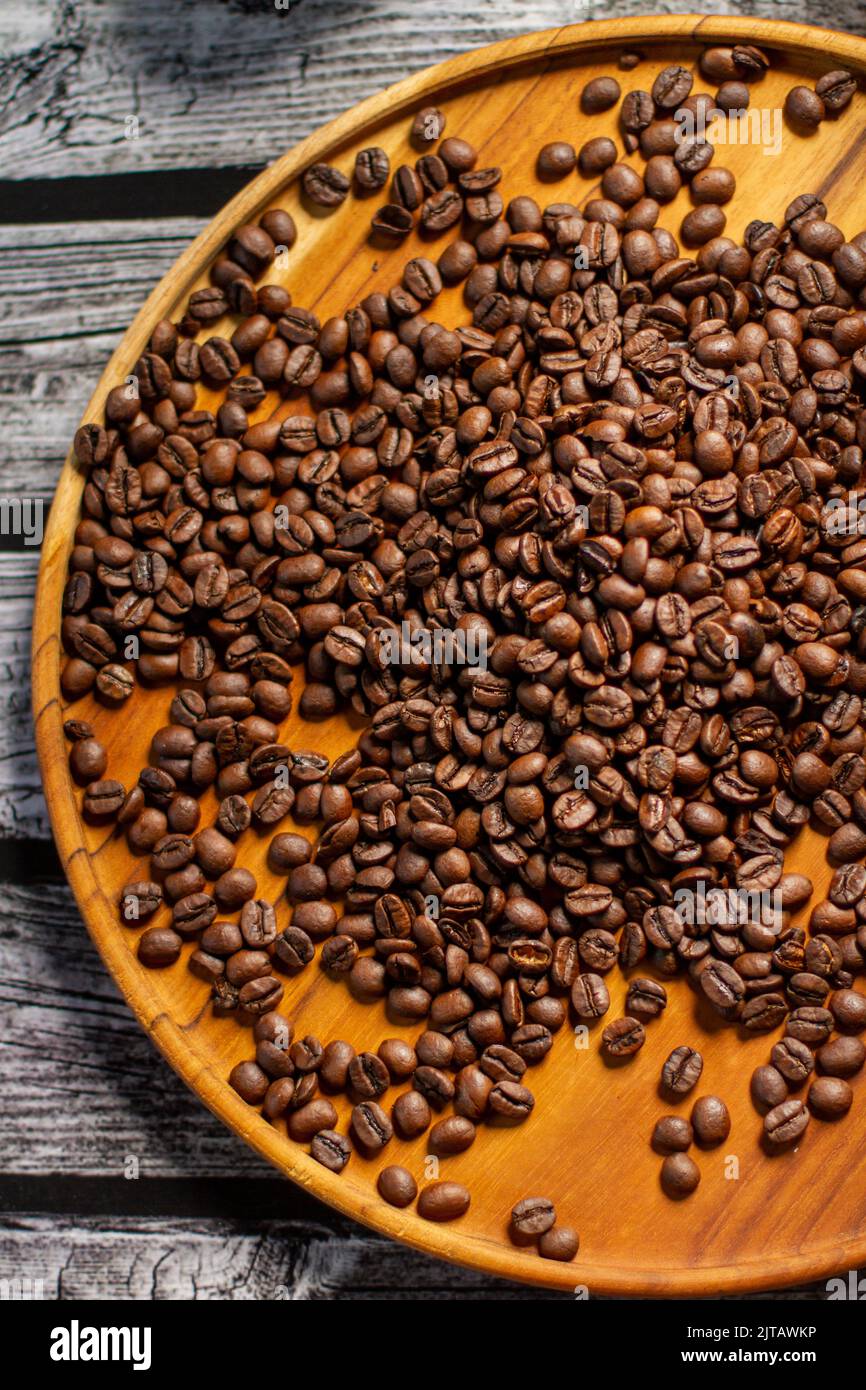 Roasted coffee machine Stock Photo - Alamy