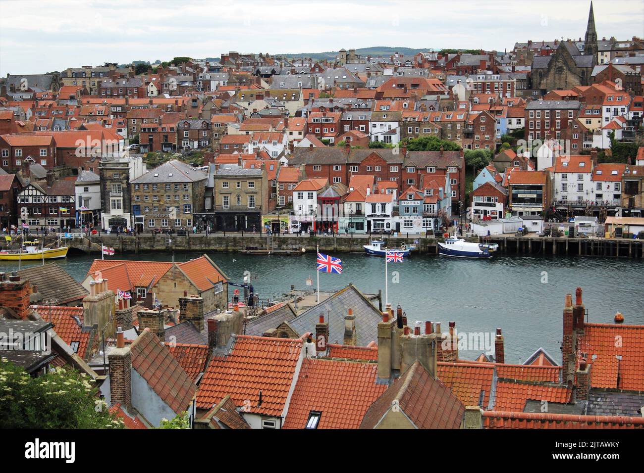 Whitby - England Stock Photo - Alamy