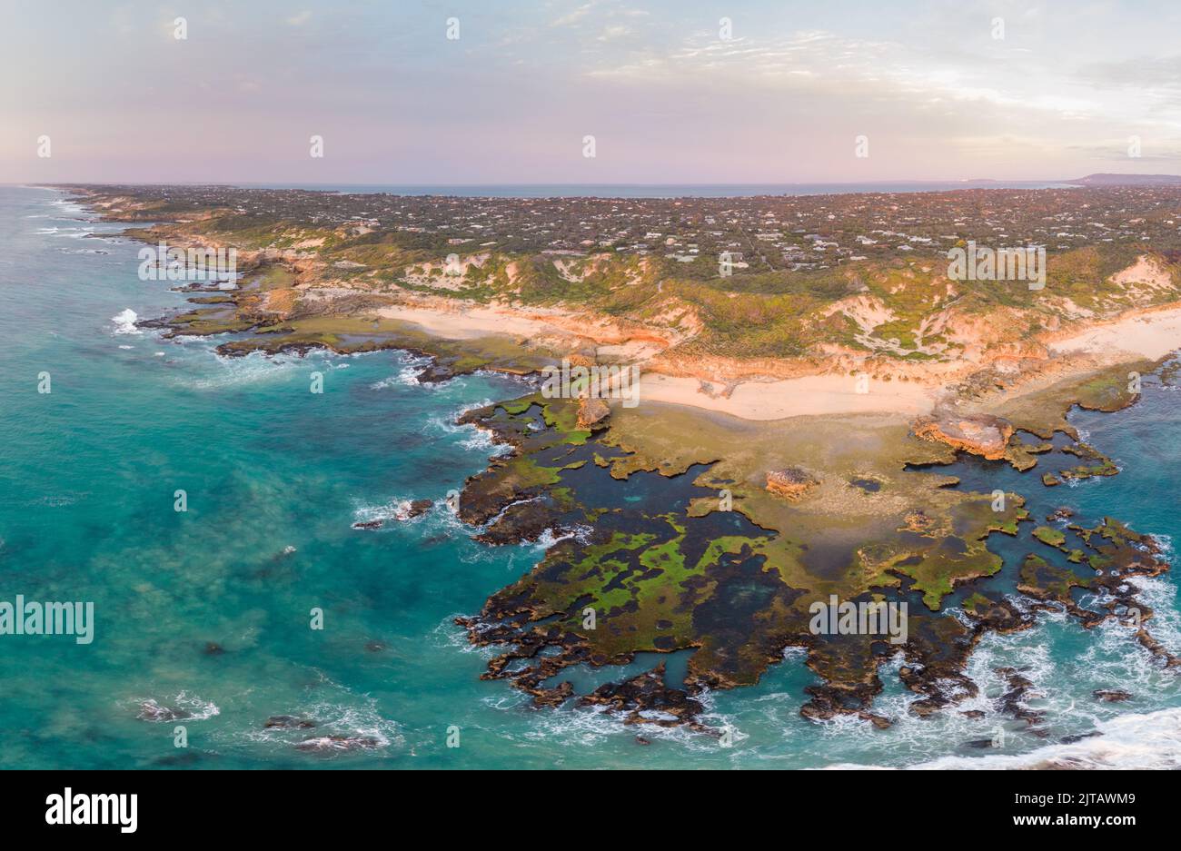 Aerial View of Point Nepean Australia Stock Photo - Alamy