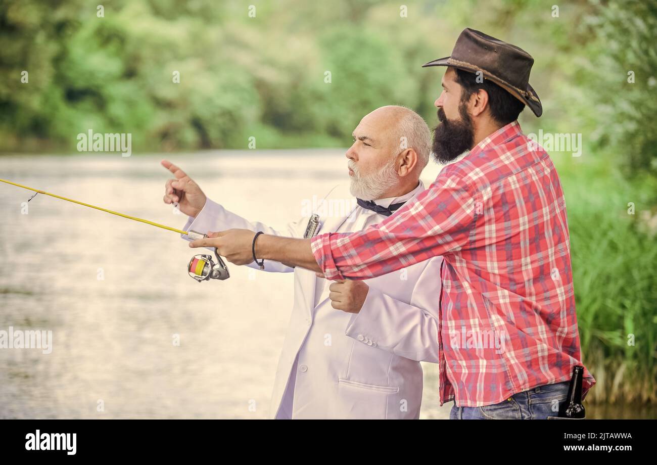 Learn to fish. Fish with companion who can offer help in emergency ...