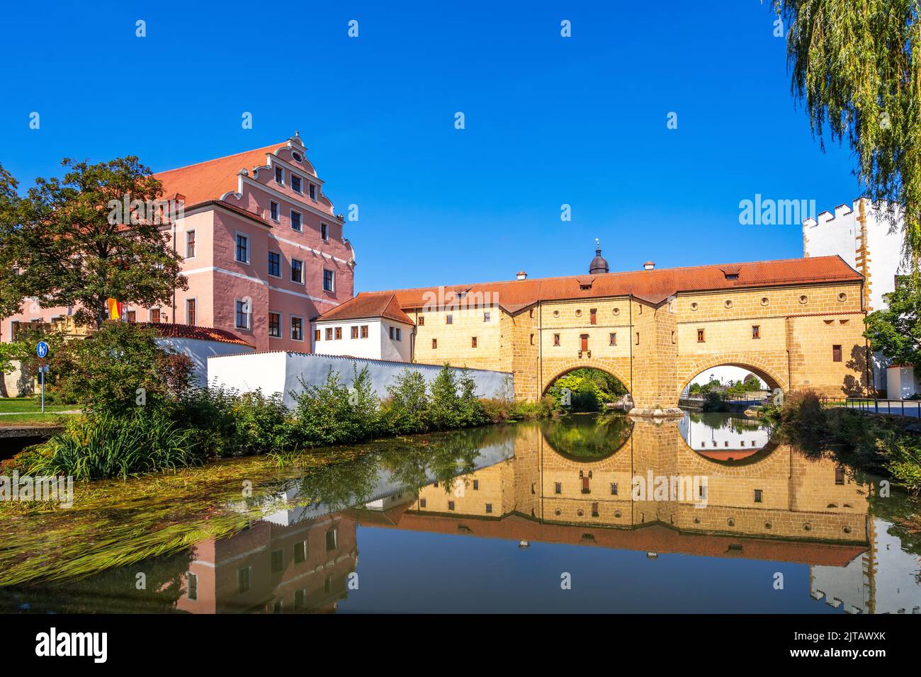 Castle of Amberg in der Oberpfalz Stock Photo - Alamy