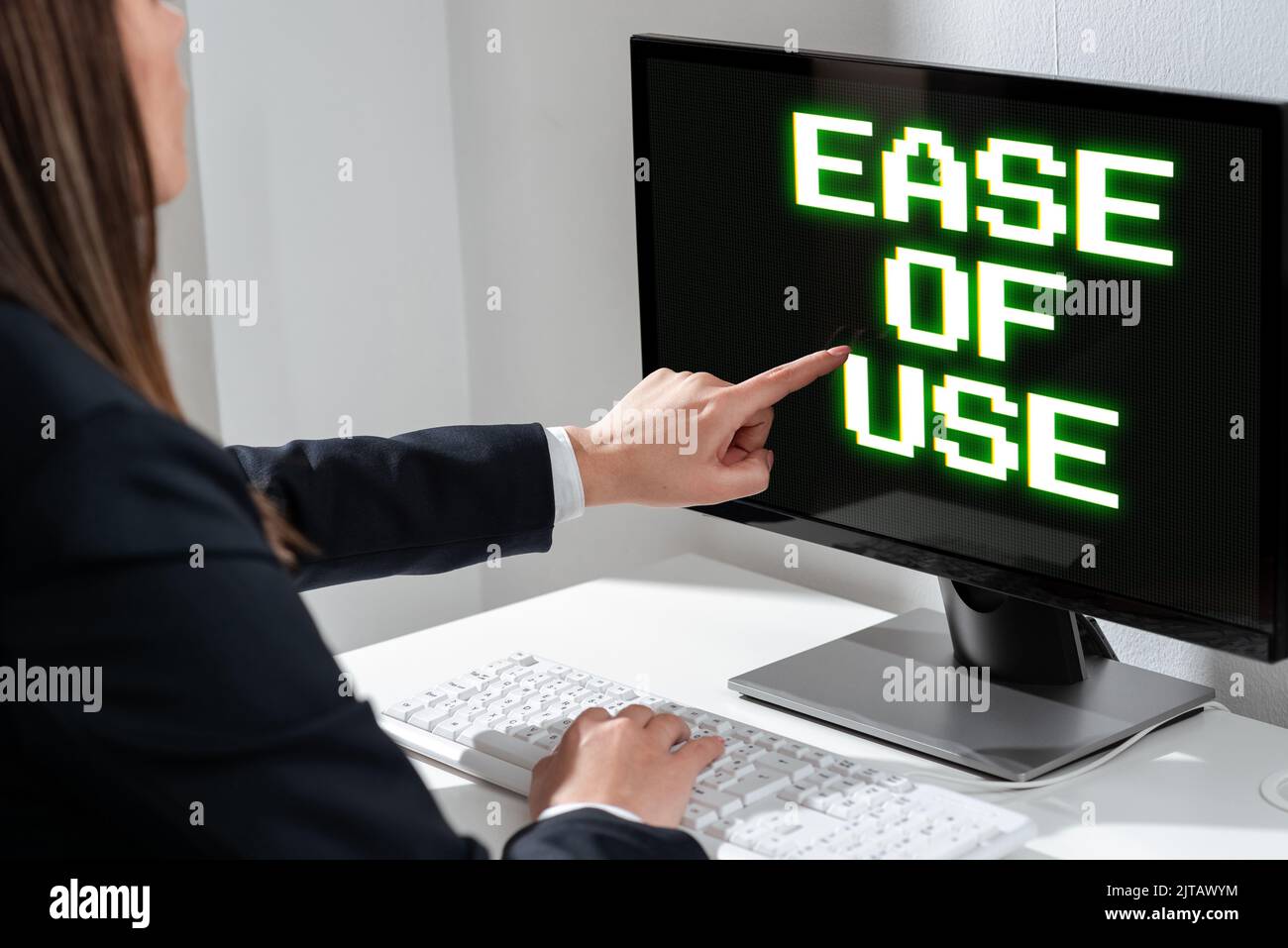 Writing displaying text Ease Of Use, Business approach User friendly ... Writing displaying text Ease Of Use, Business approach User friendly ...