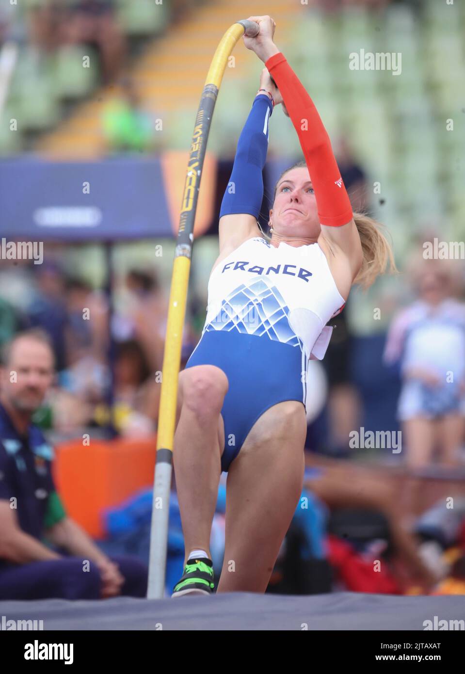 Margot Chevrier of France Women's Pole Vault during the European ...