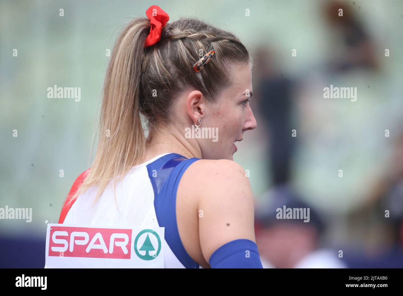 Margot Chevrier of France Women's Pole Vault during the European ...