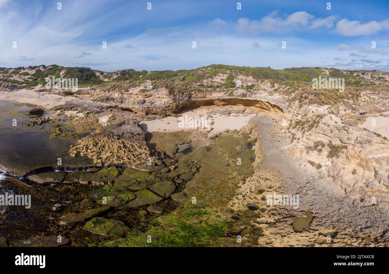 Aerial View of Point Nepean Australia Stock Photo - Alamy