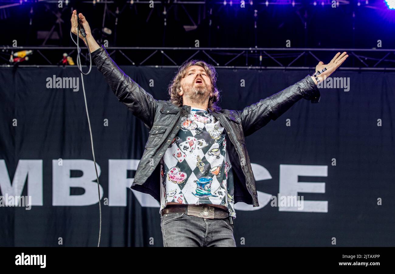 Danny mcnamara performing on stage hi-res stock photography and images ...