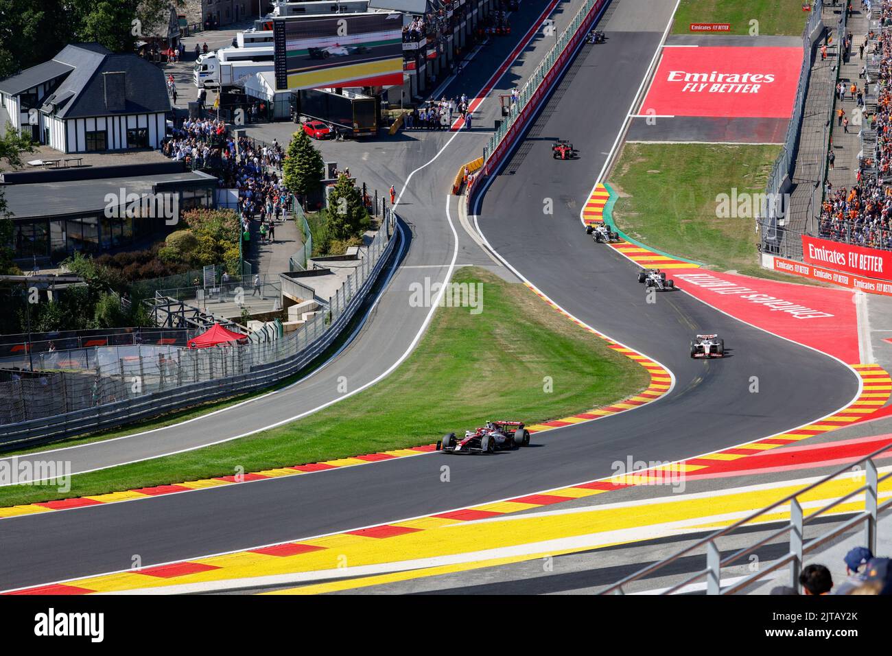 August 28, 2022, Rome, Belgium: 24 ZHOU Guanyu (chi), Alfa Romeo F1 ...