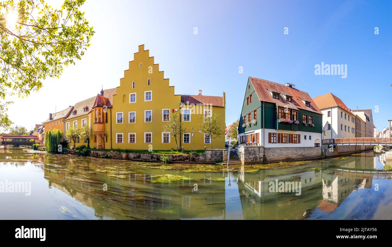 Historical city of Amberg Stock Photo - Alamy