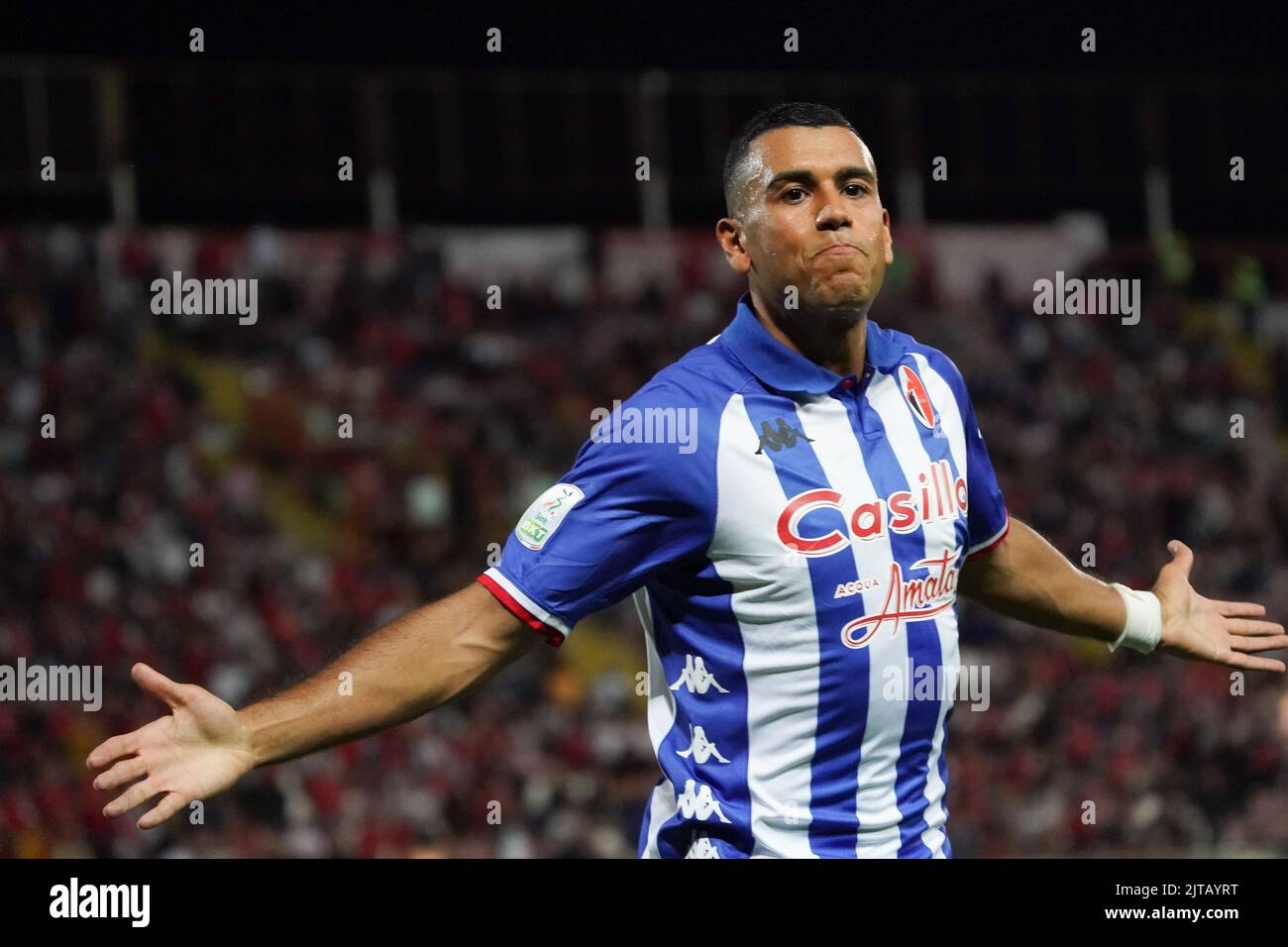 Renato Curi stadium, Perugia, Italy, August 28, 2022, cheddira walid (n ...