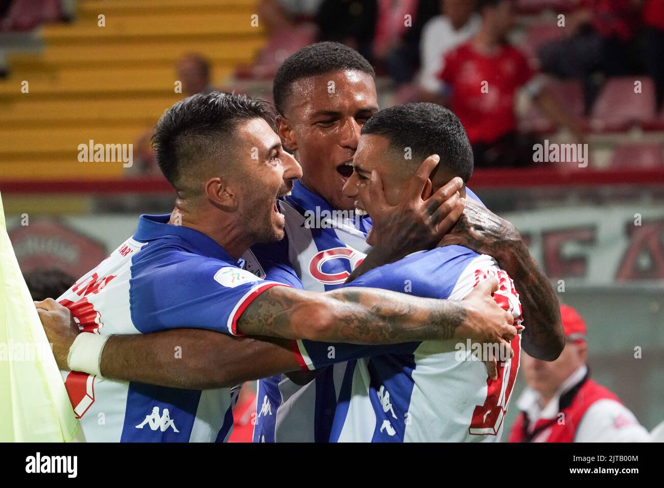 Renato Curi stadium, Perugia, Italy, August 28, 2022, cheddira walid (n ...