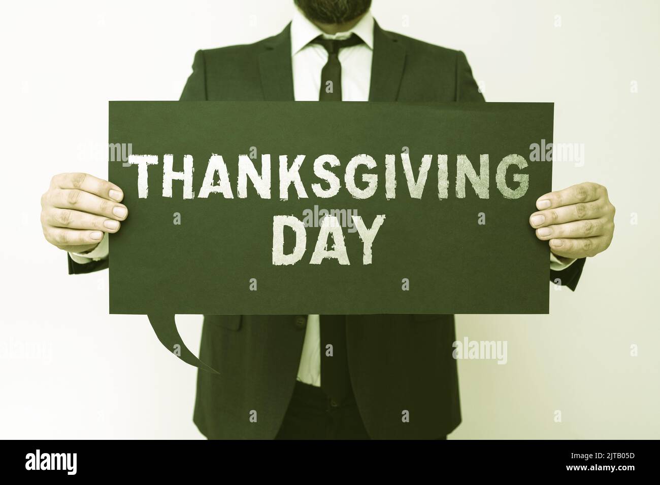 Hand writing sign Thanksgiving Day. Word for Celebrating thankfulness ...