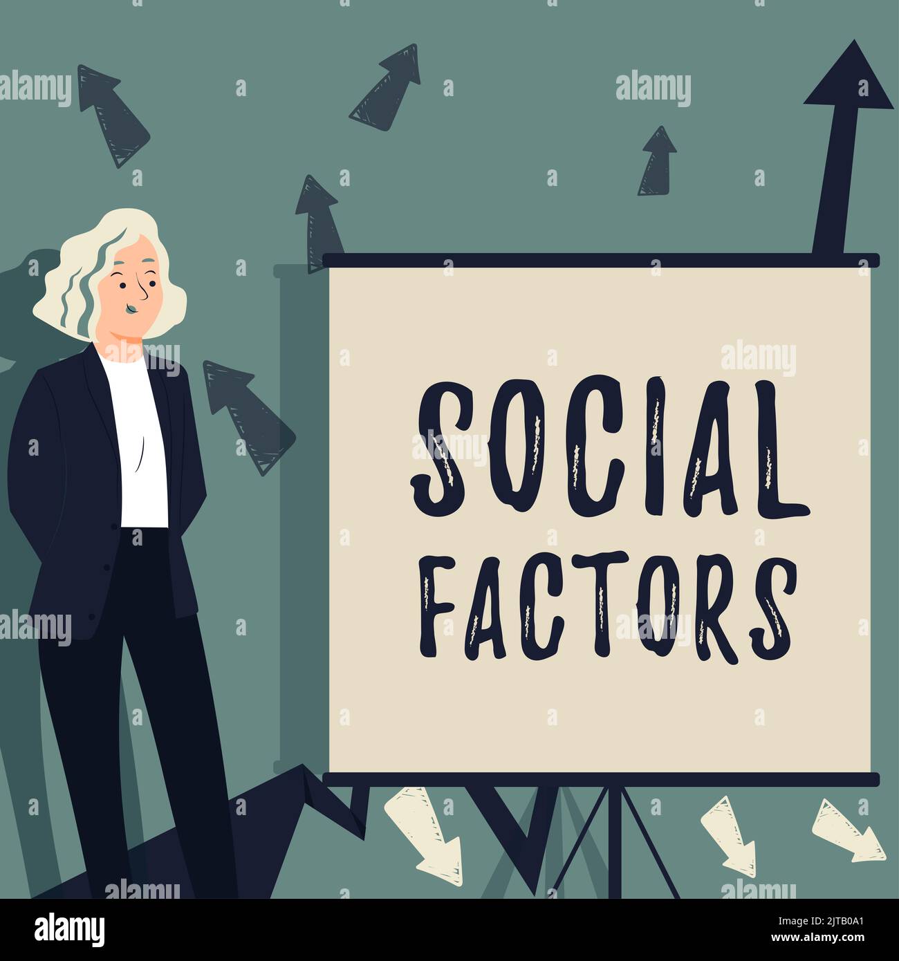 Hand writing sign Social FactorsThings that influences lifestyle ...