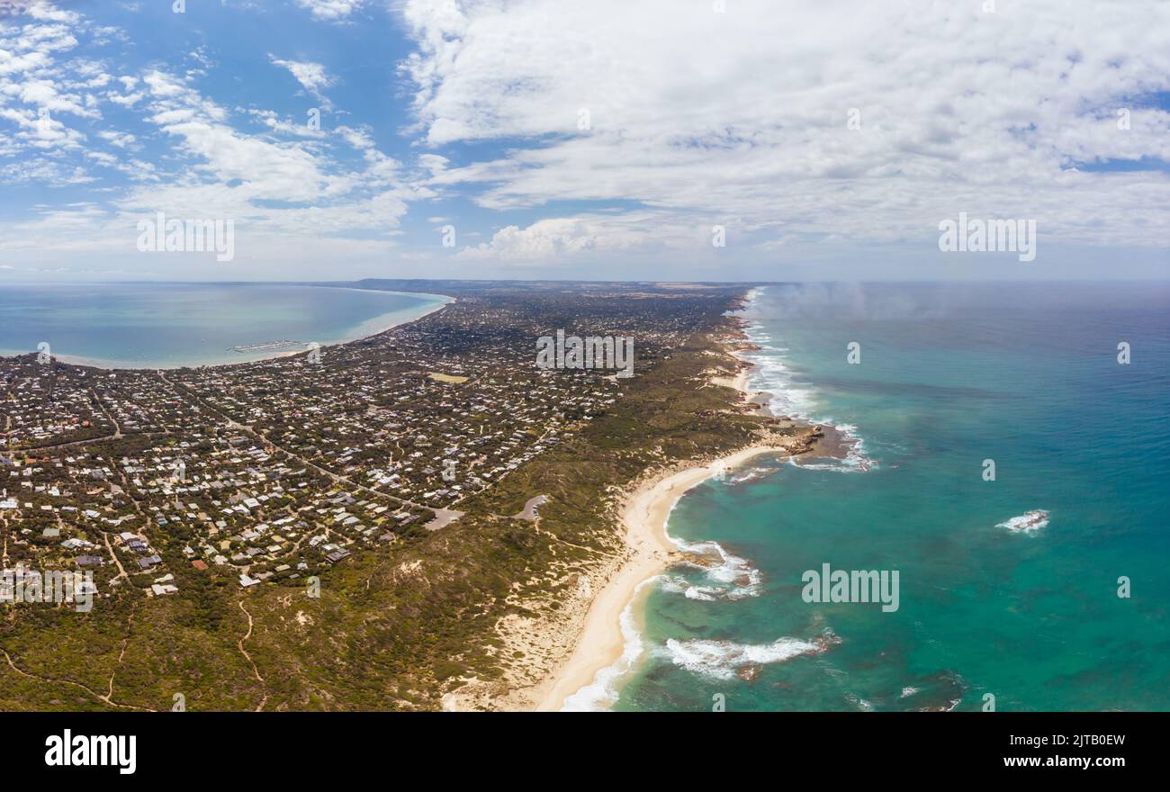 Aerial View of Point Nepean Australia Stock Photo - Alamy
