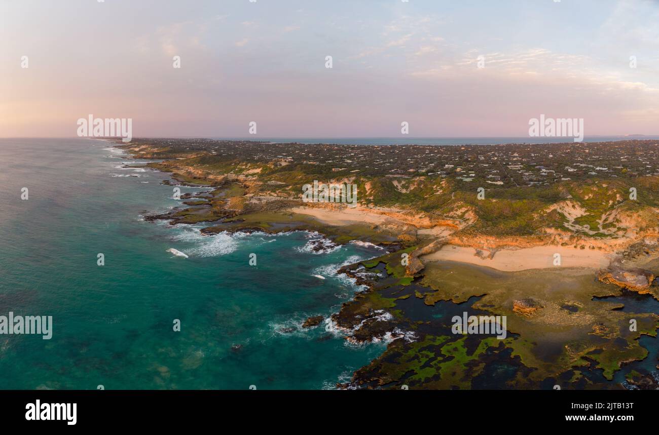 Aerial View of Point Nepean Australia Stock Photo - Alamy