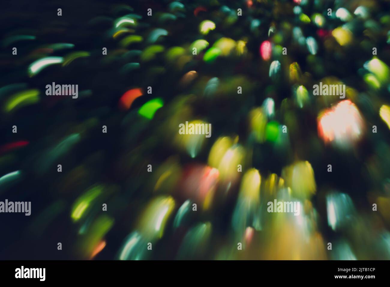 blur green yellow fairy lights multicolor spots Stock Photo - Alamy