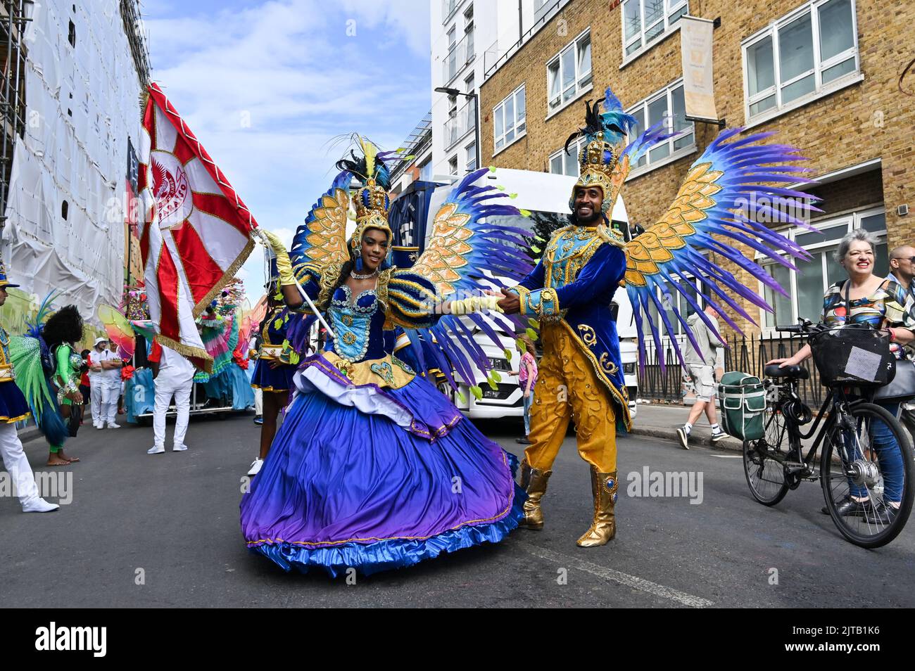 London, UK, 29/08/2022, London School of samba,Steelband,Metronomes ...