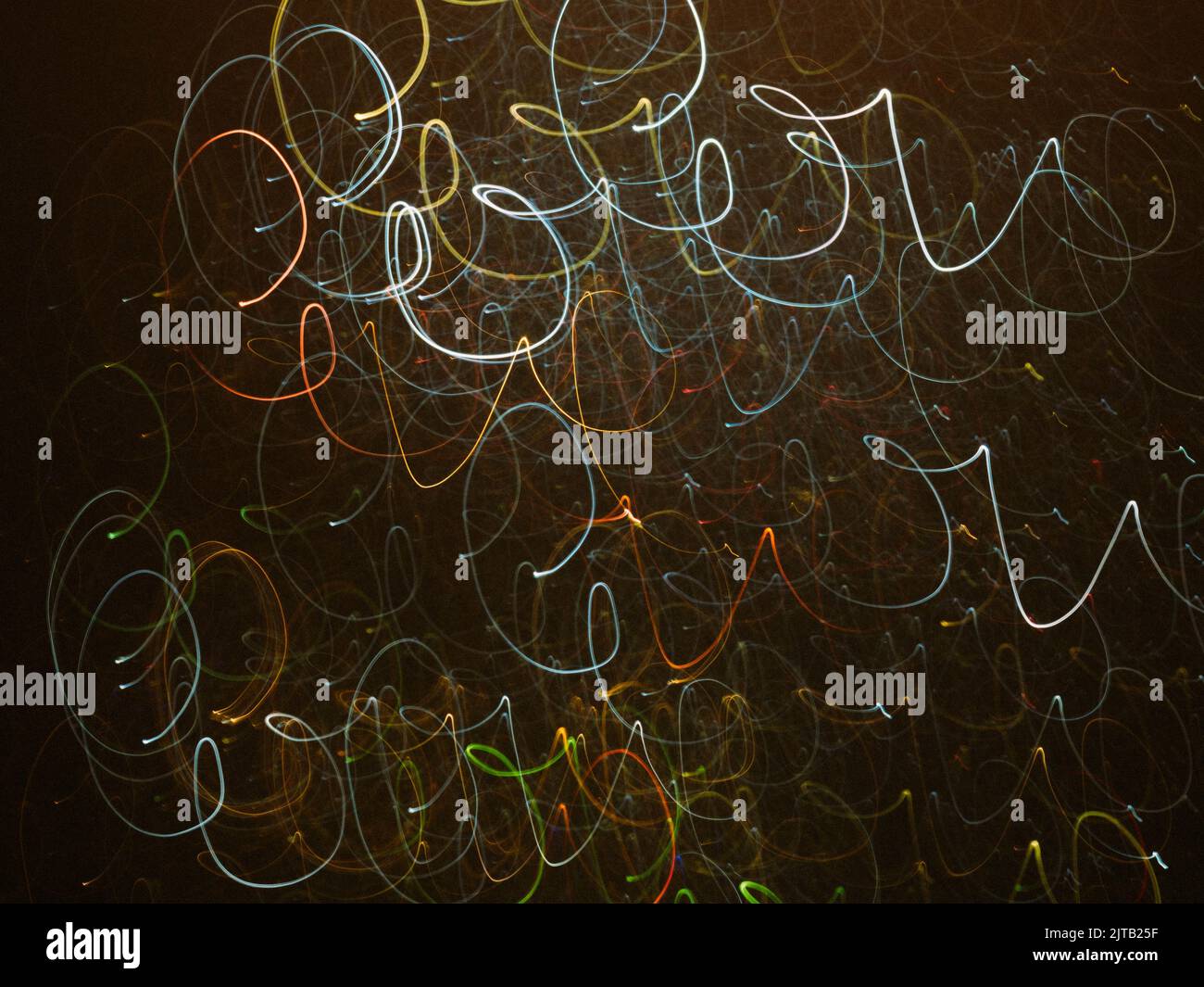 blur multicolor swirly lines defocused light rays Stock Photo - Alamy