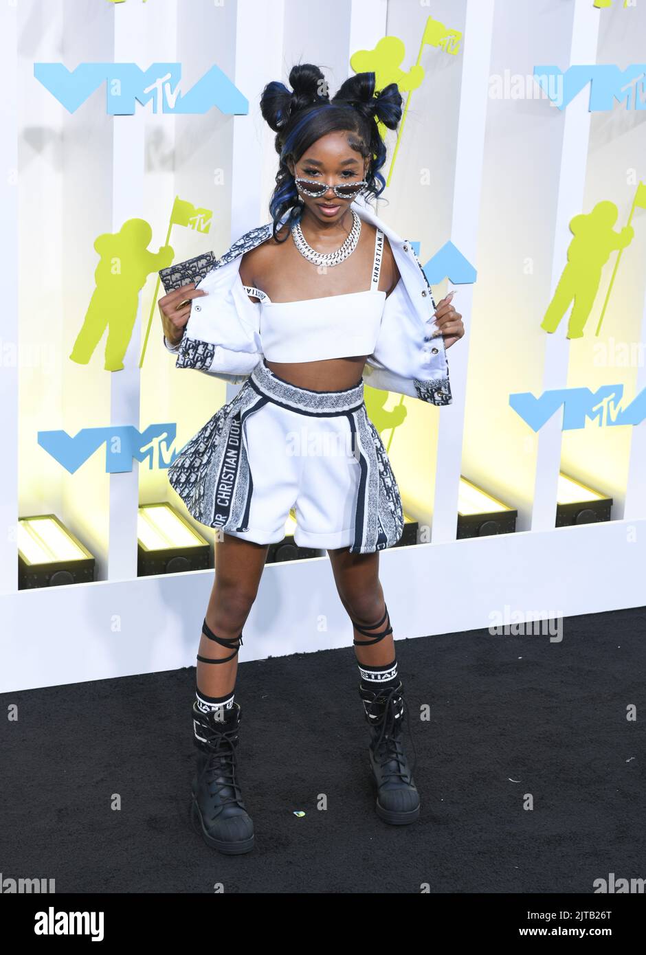 Newark, USA. 28th Aug, 2022. That Girl Lay Lay attends the 2022 MTV ...