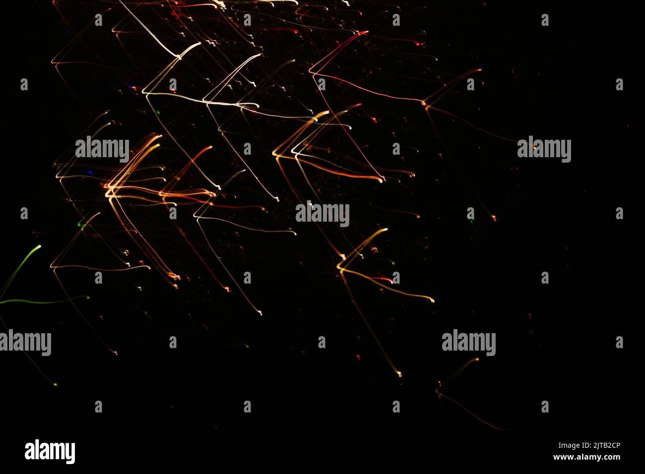 orange arrows points illuminated colored lines Stock Photo - Alamy