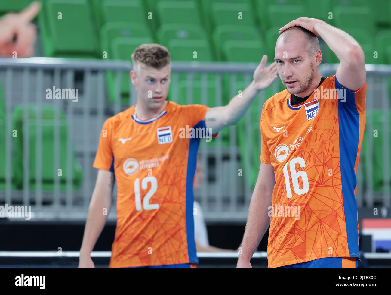 LJUBLJANA, SLOVENIA - AUGUST 29: Wouter Ter Maat of the Netherlands ...