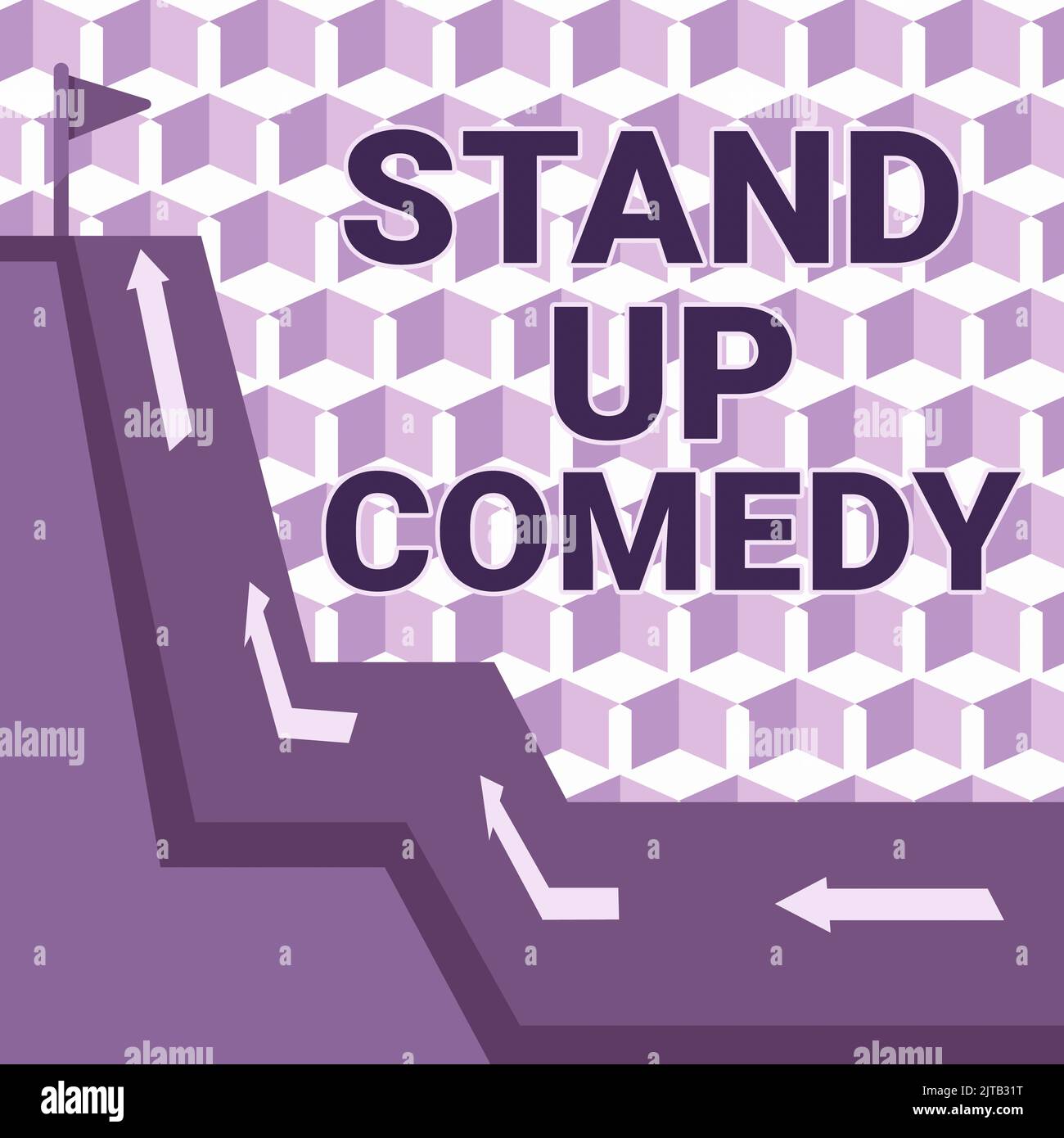 Text showing inspiration Stand Up Comedy. Word Written on Comedian ...