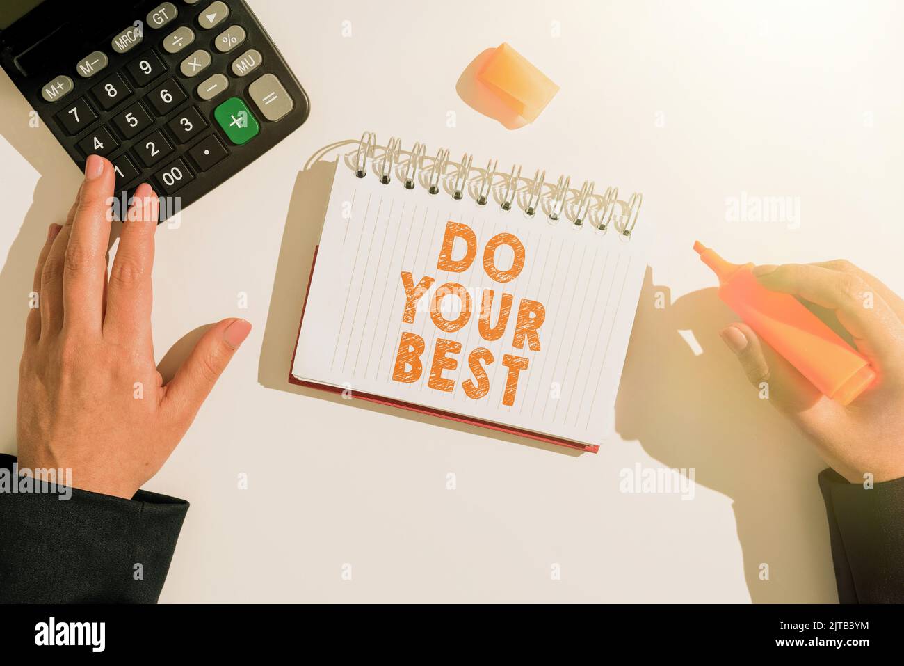 Inspiration showing sign Do Your Best. Business approach Encouragement ...