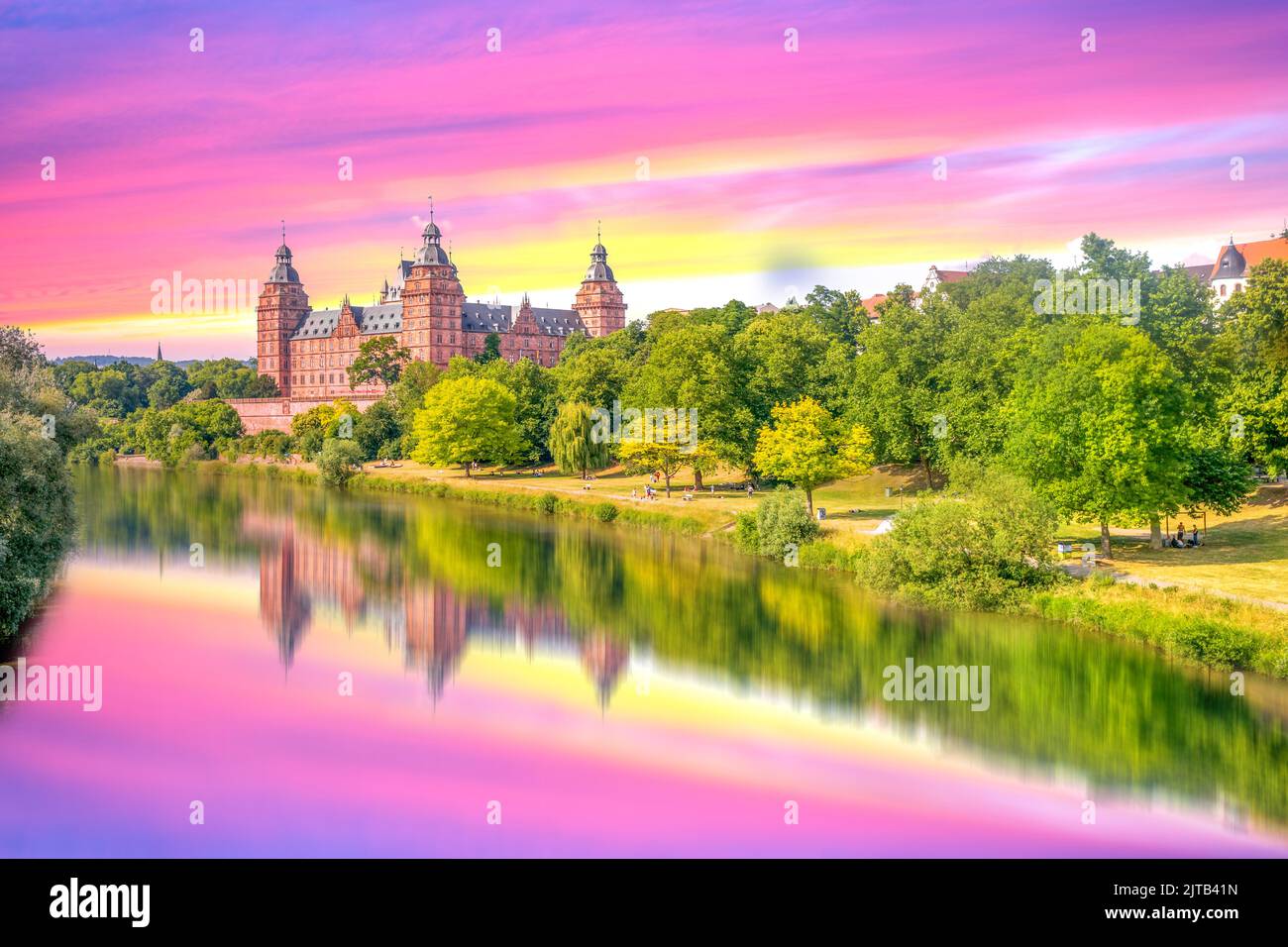 Aschaffenburg castle germany hi-res stock photography and images - Alamy