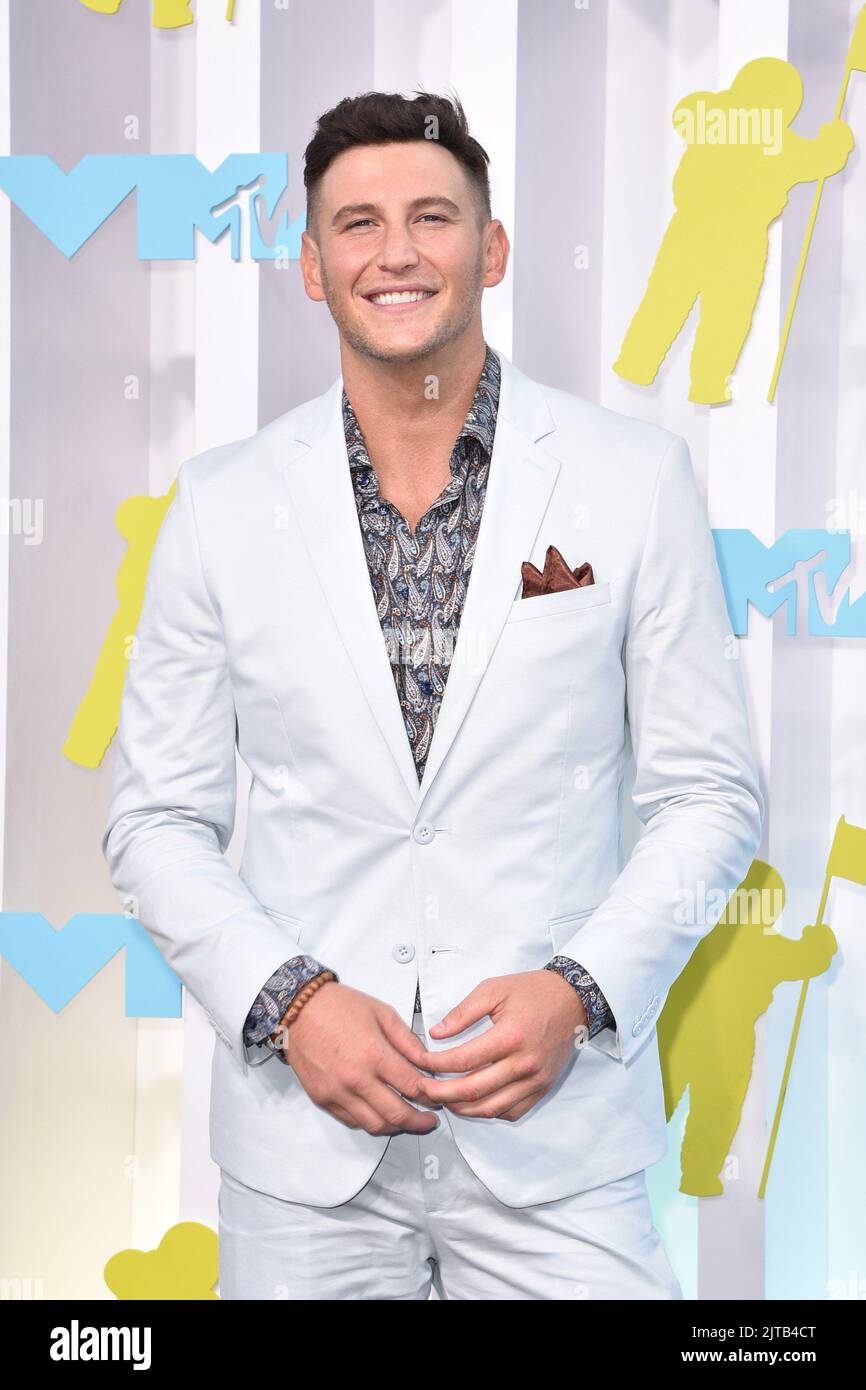Newark, NJ, USA. 28th Aug, 2022. Blake Horstmann at arrivals for MTV ...