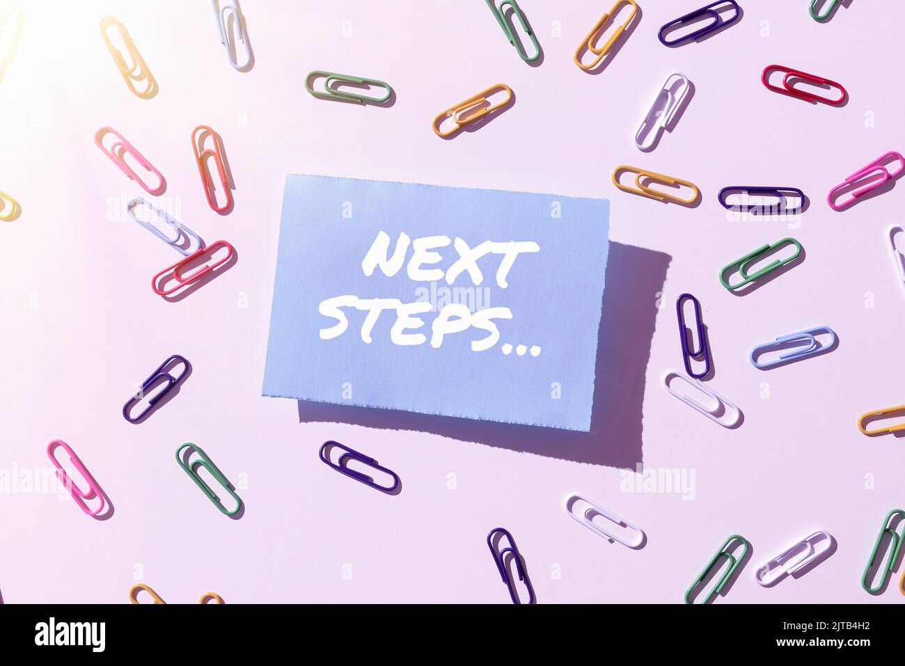 Text sign showing Next Steps. Internet Concept Following Moves Strategy ...