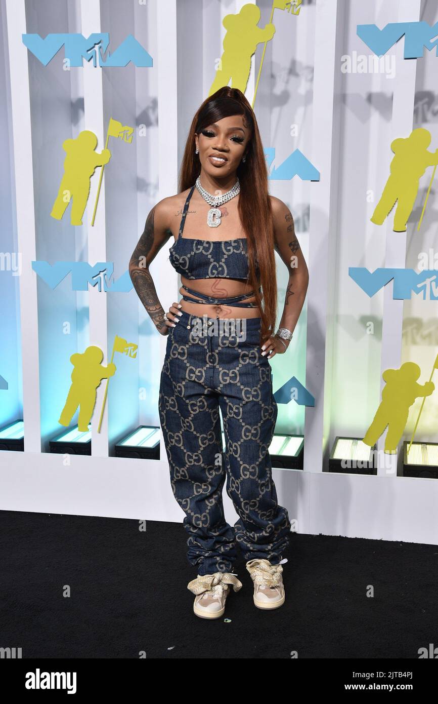 Newark, NJ, USA. 28th Aug, 2022. GloRilla at arrivals for MTV Video ...