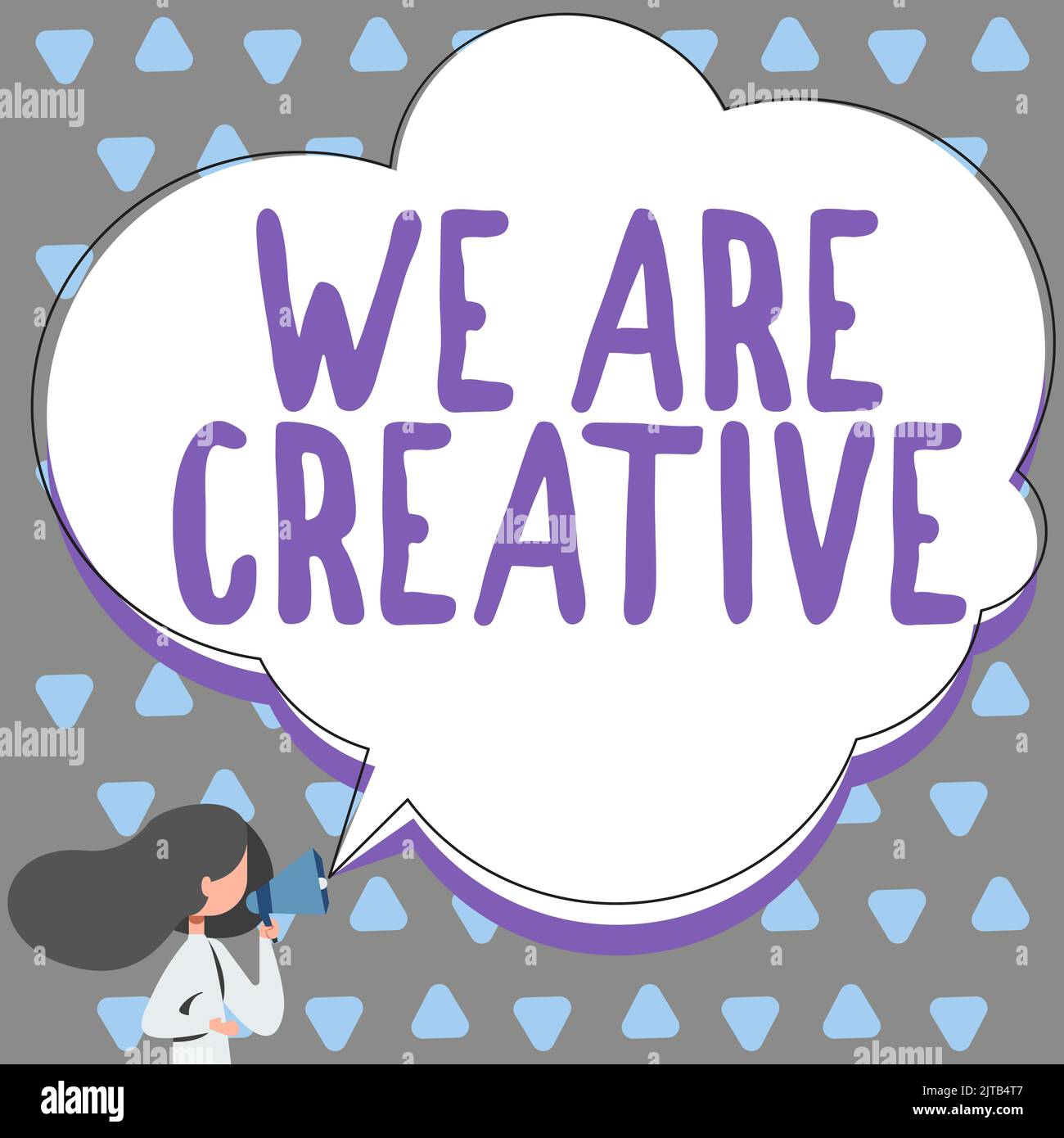 Text showing inspiration We Are Creative. Word Written on To have a lot ...