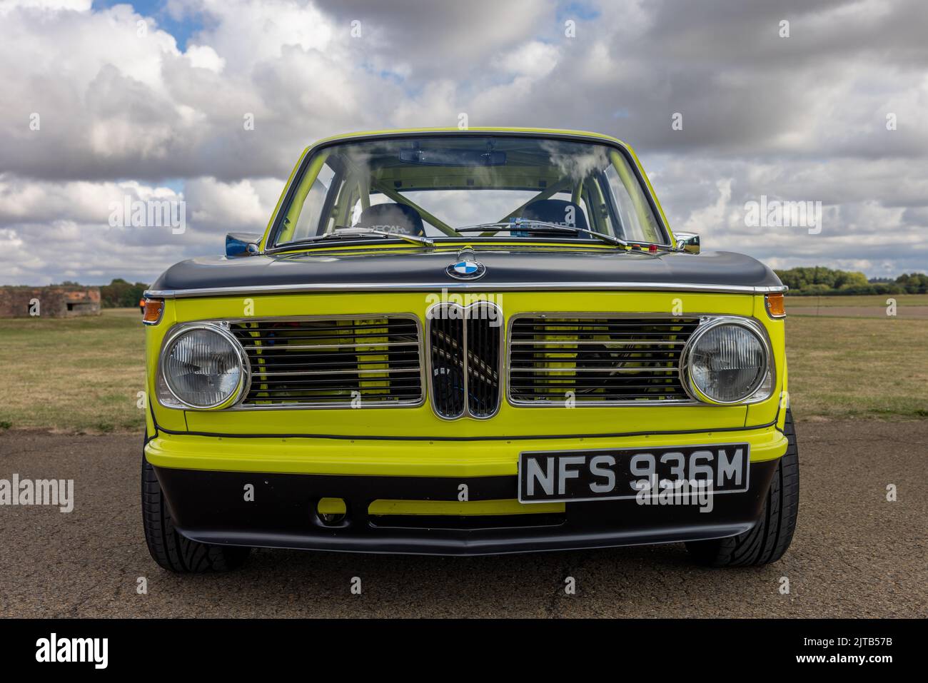 1973 BMW 2002 ‘NFS 936M’ on display at the Bicester Heritage Scramble ...
