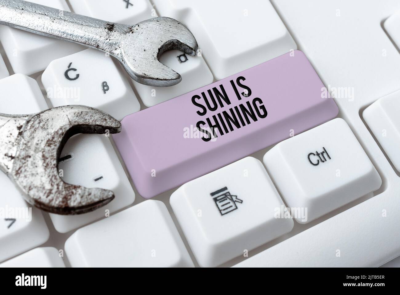 Inspiration showing sign Sun Is Shining. Concept meaning Beautiful ...