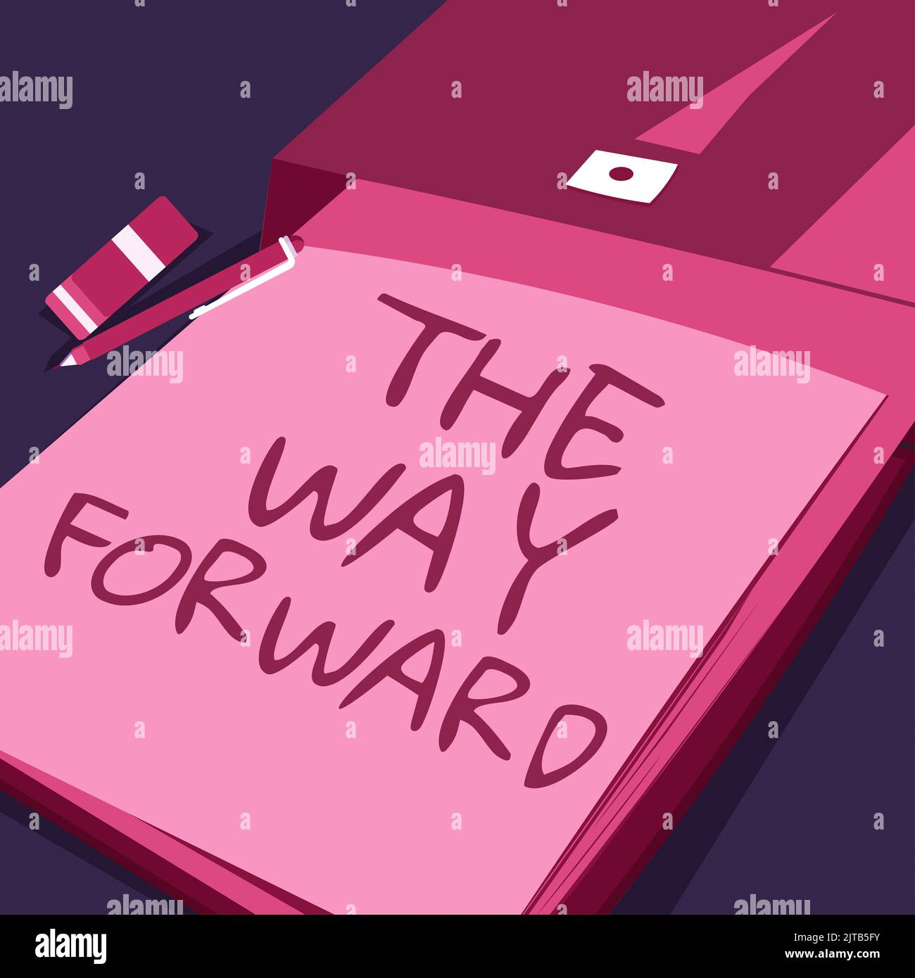 Hand writing sign The Way Forward. Business overview Direction to keep ... Hand writing sign The Way Forward. Business overview Direction to keep ...