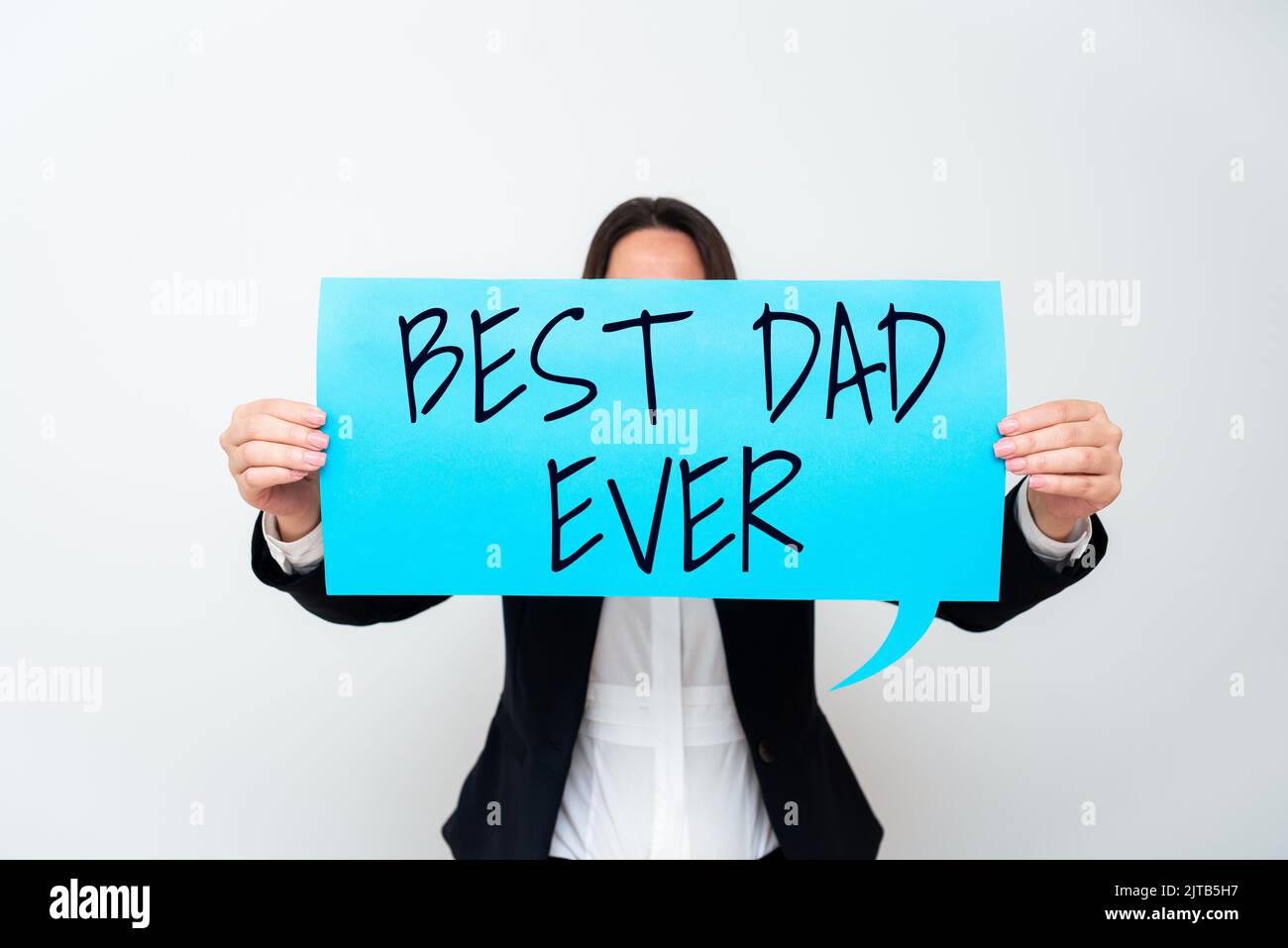 Conceptual caption Best Dad Ever. Word Written on Appreciation for your ...