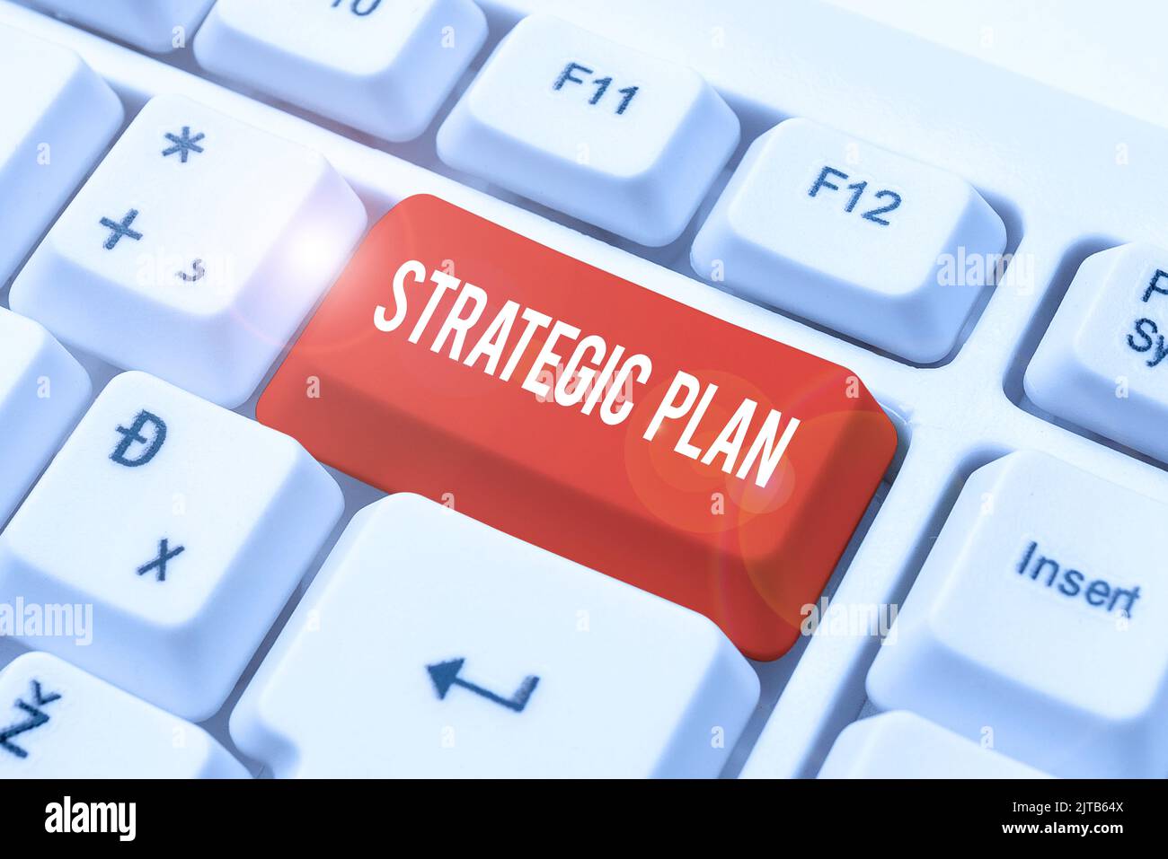 Inspiration showing sign Strategic PlanA process of defining strategy ...