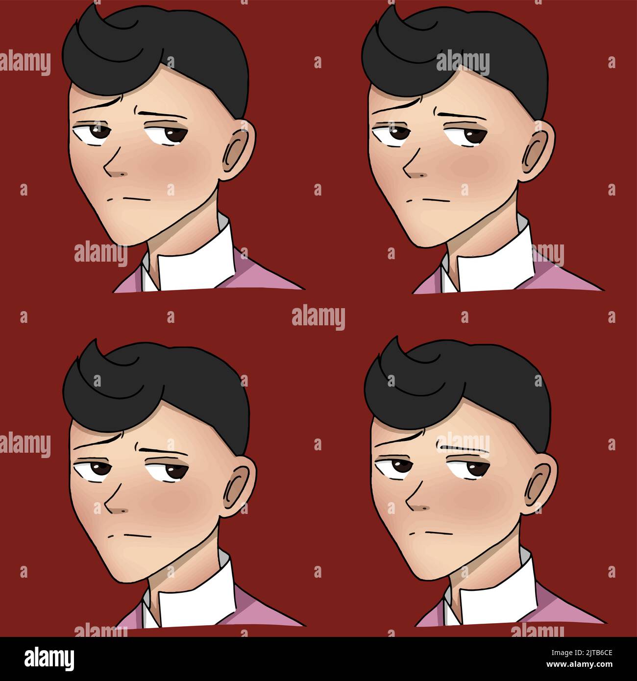 Busts Stock Vector Images - Alamy