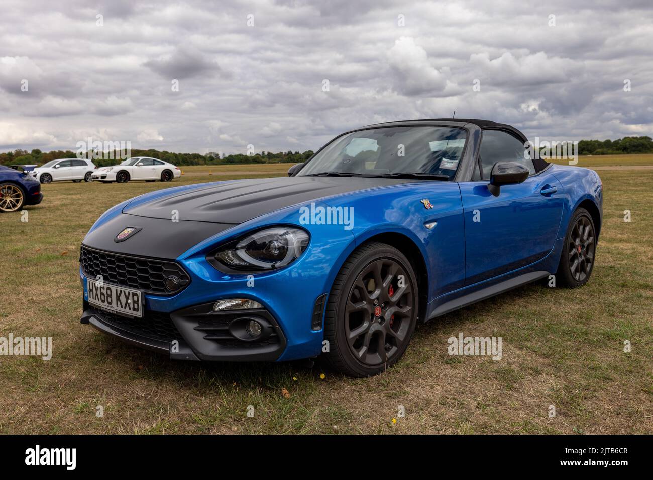 Abarth 124 Spider Stock Photo - Alamy