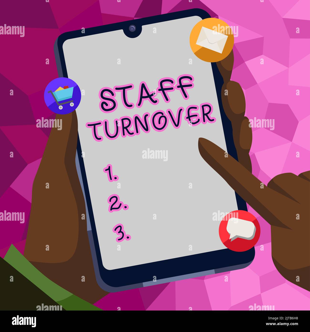 Sign displaying Staff TurnoverThe percentage of workers that replaced ... Sign displaying Staff TurnoverThe percentage of workers that replaced ...