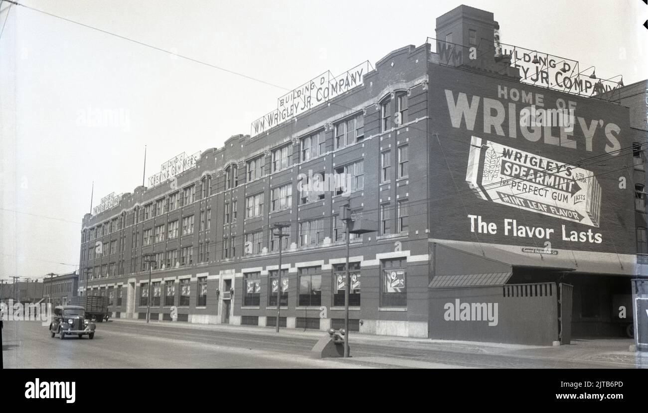 Wrigley Gum Factory Stock Photo - Alamy