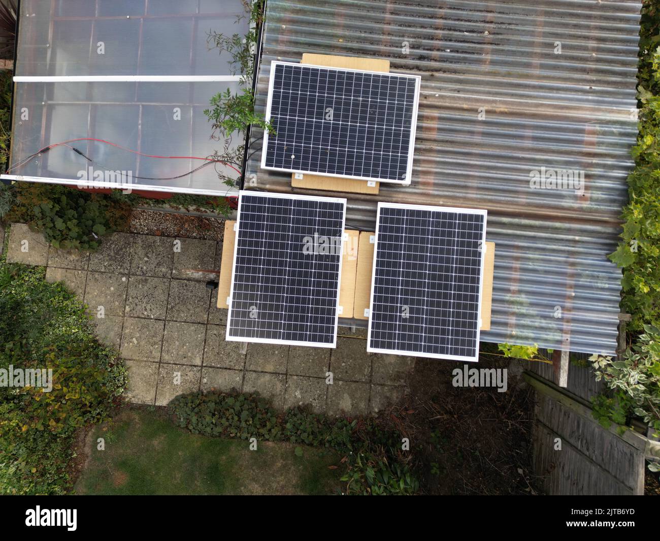 120w per panel total 360w panels Self installed solar energy system off ...