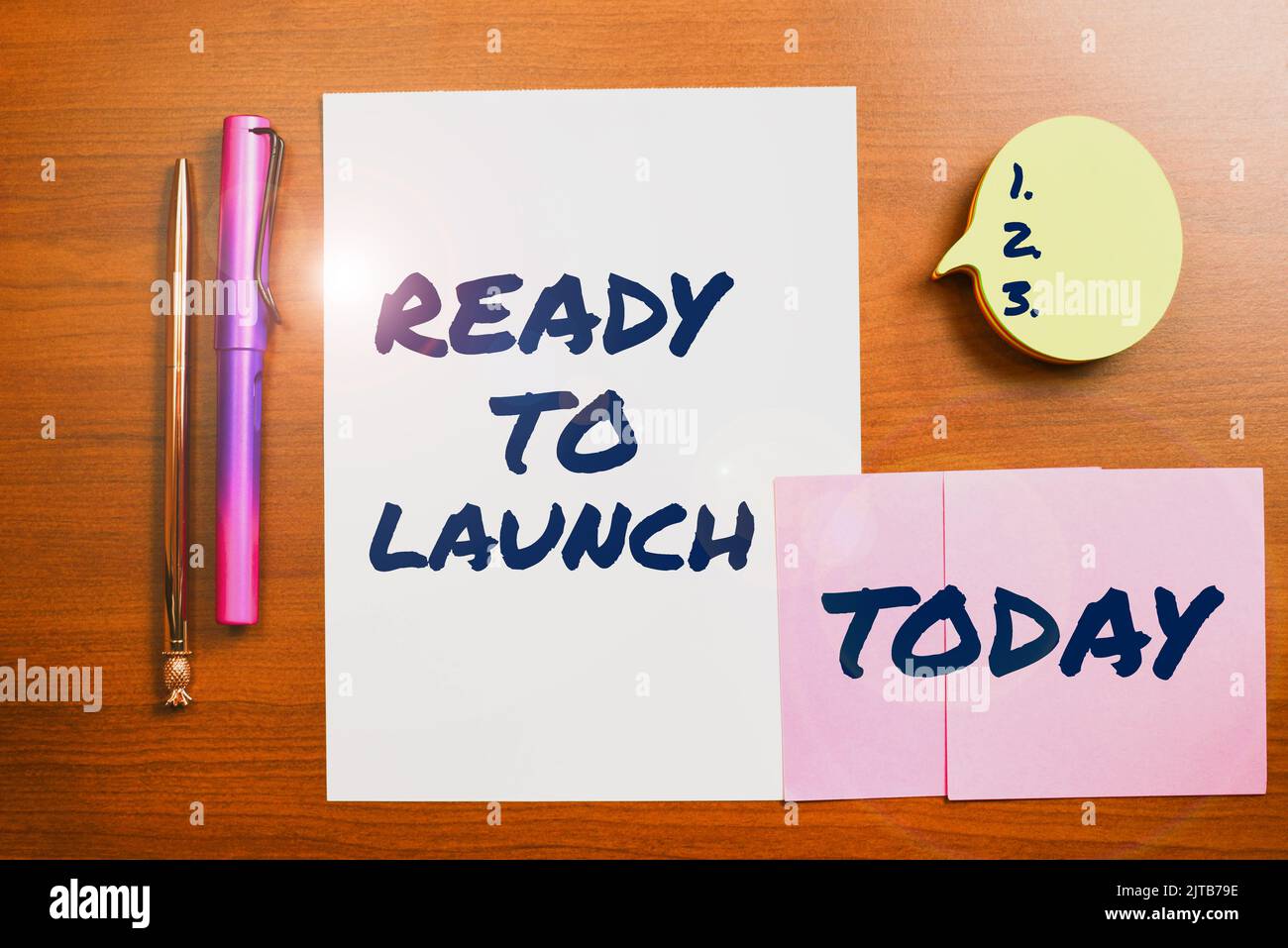 Sign displaying Ready To Launch. Internet Concept Prepared to start ...