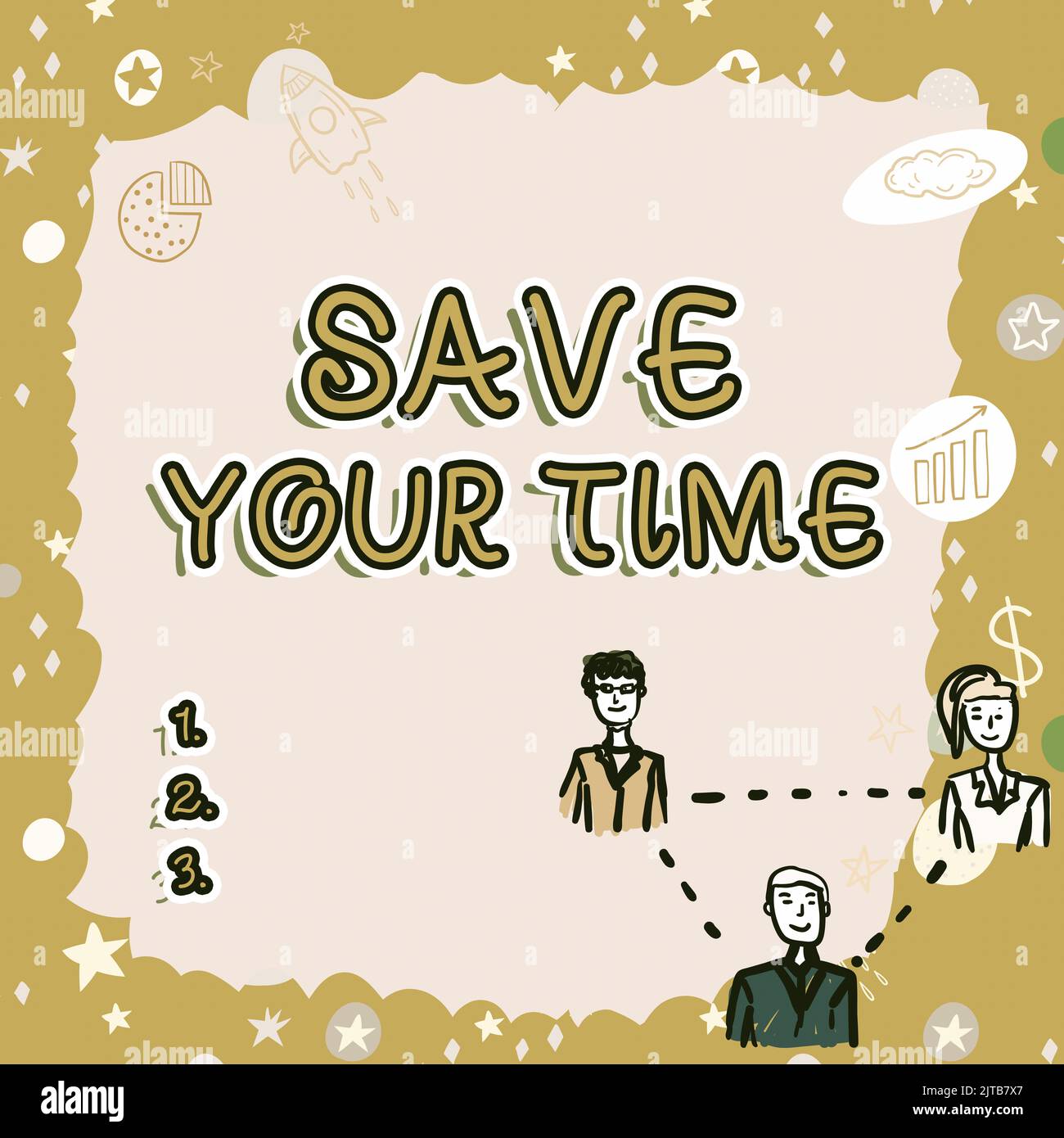 Text caption presenting Save Your Time. Conceptual photo Finding ways ...