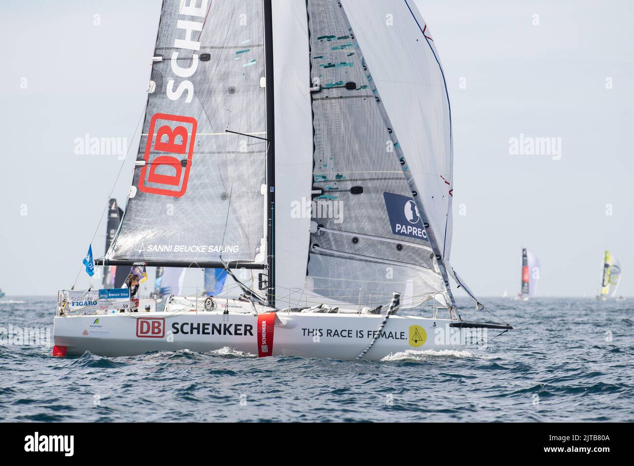 Susann Beucke, This race is female during the La Solitaire du Figaro ...