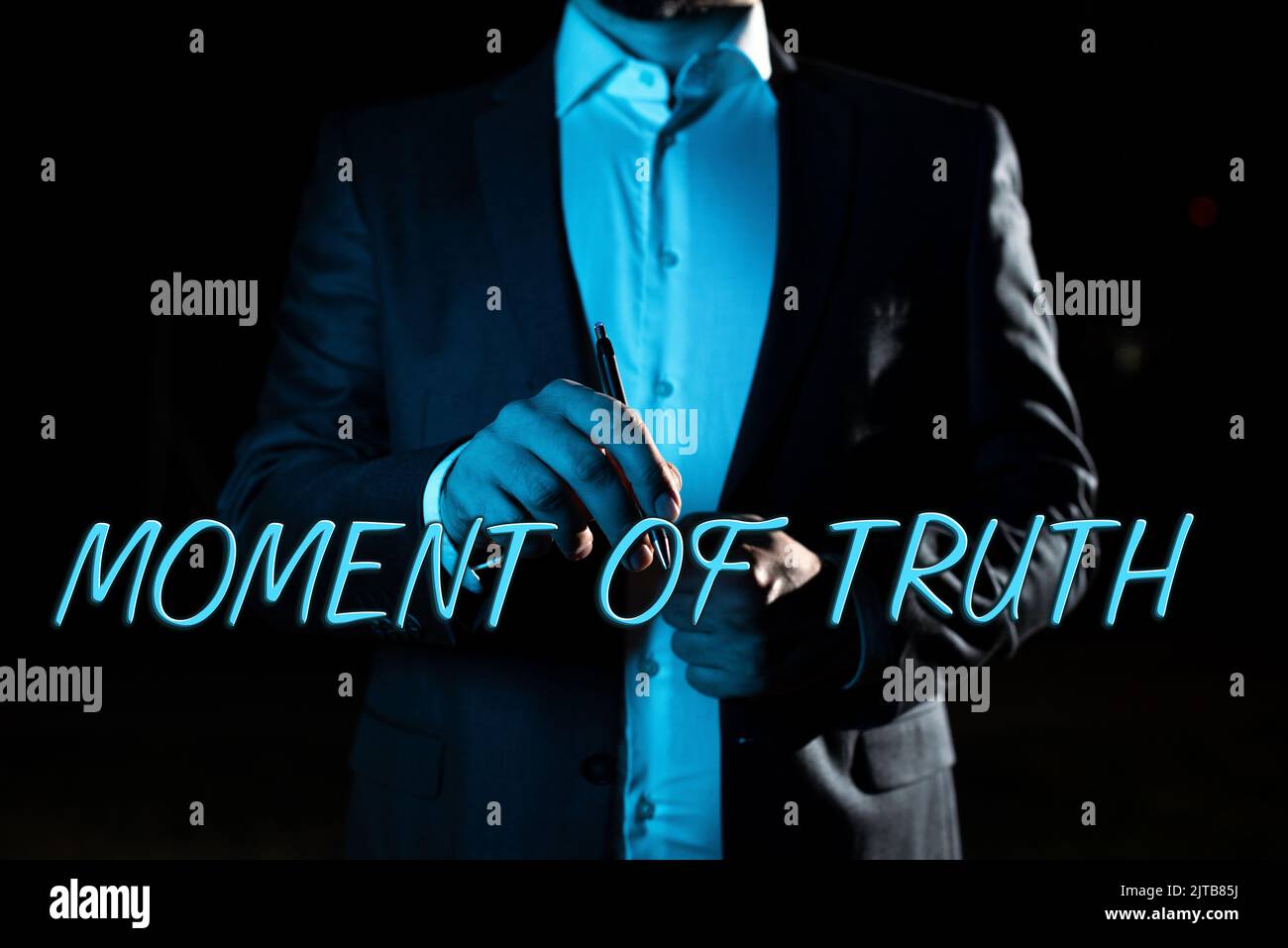 Sign displaying Moment Of Truth. Internet Concept Time to make a ...