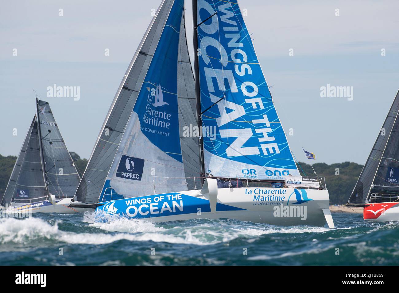 Alexis Thomas, La Charente Maritime during the La Solitaire du Figaro ...