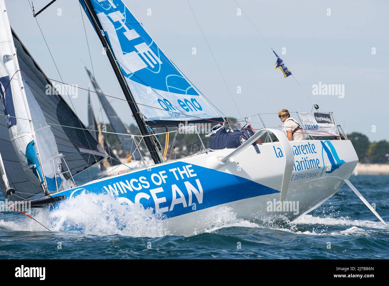 Alexis Thomas, La Charente Maritime during the La Solitaire du Figaro ...