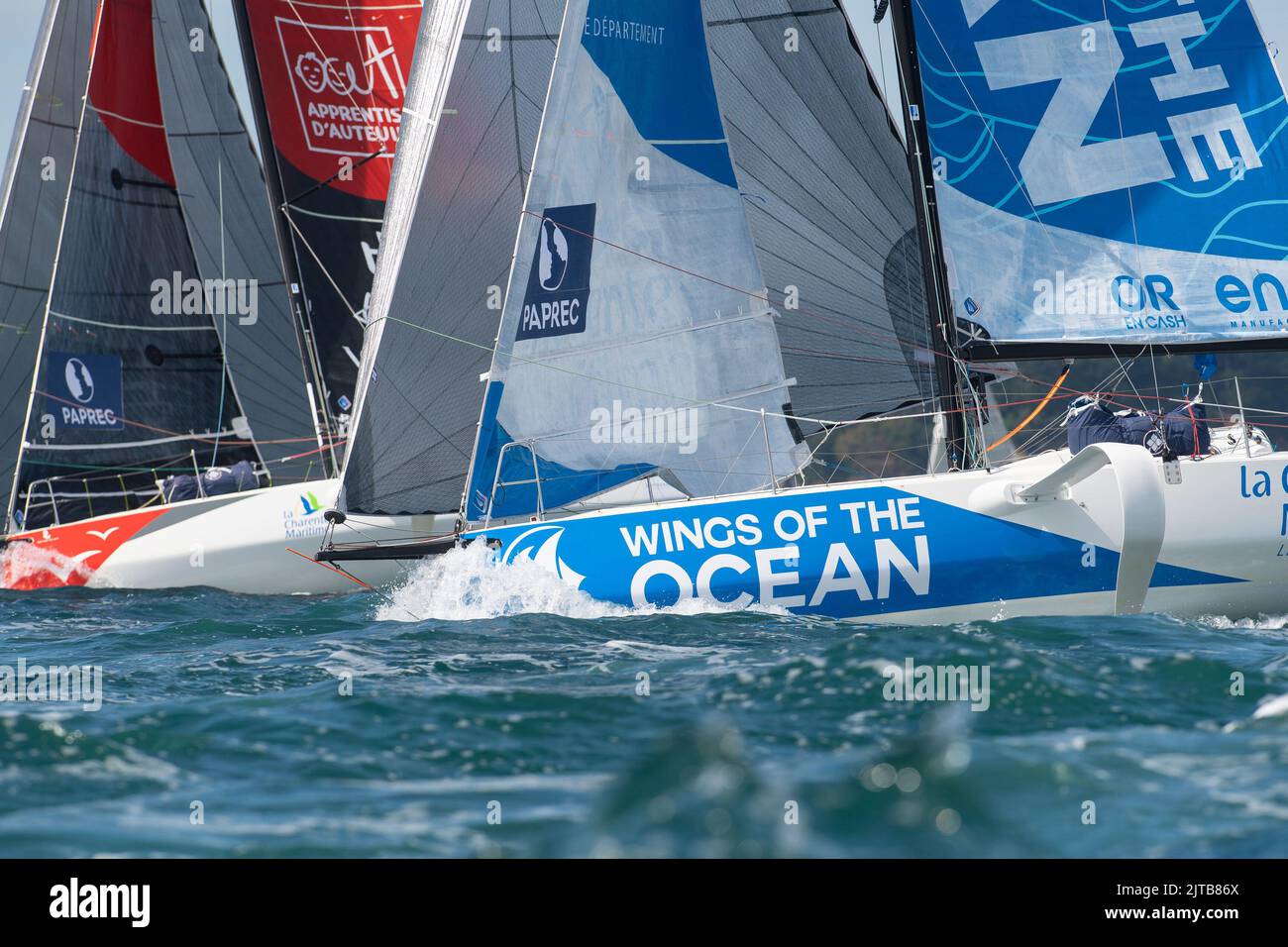 Alexis Thomas, La Charente Maritime during the La Solitaire du Figaro ...
